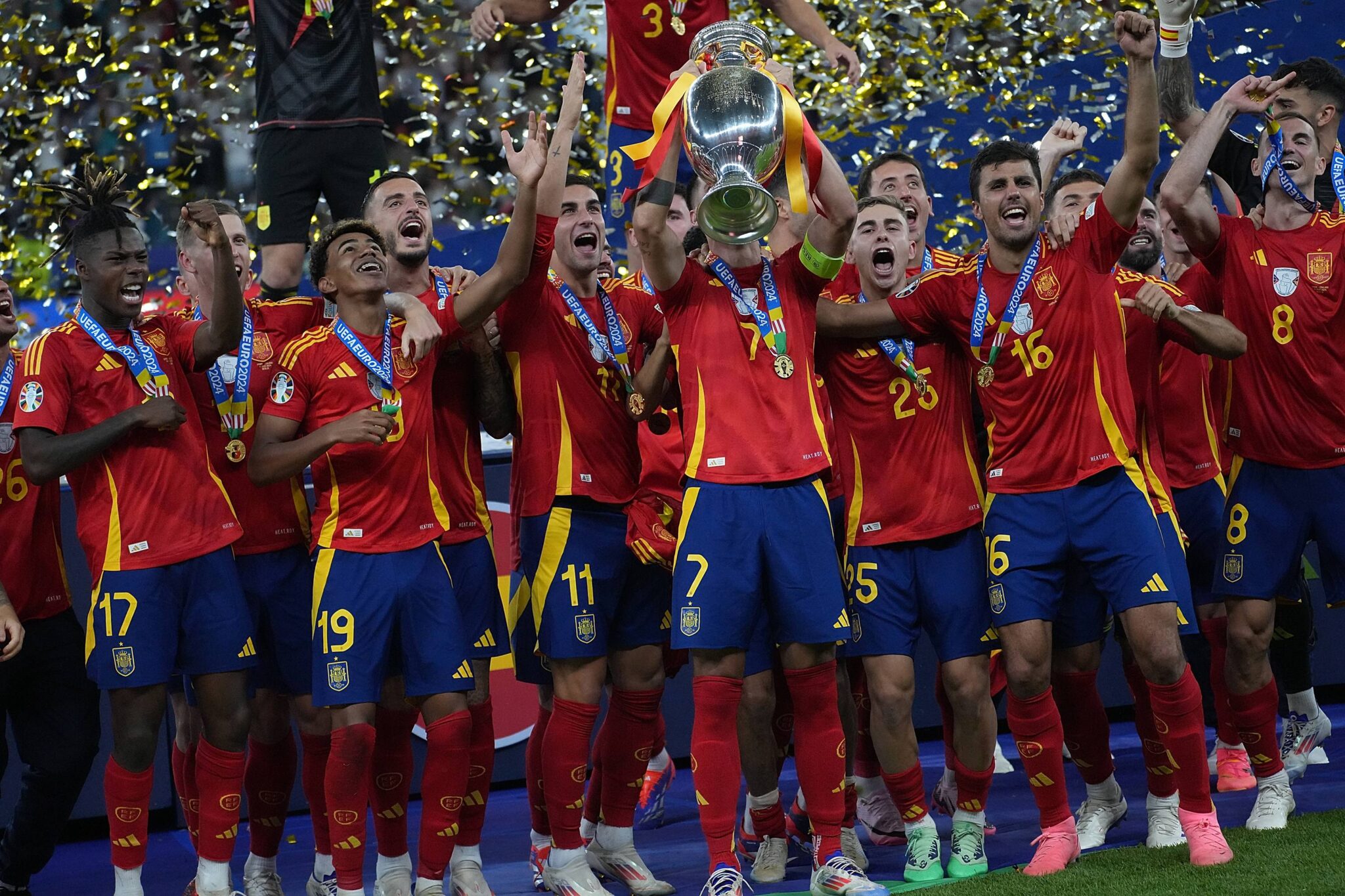Euro 2024 final: Spain break English hearts with 2-1 win to seal record ...