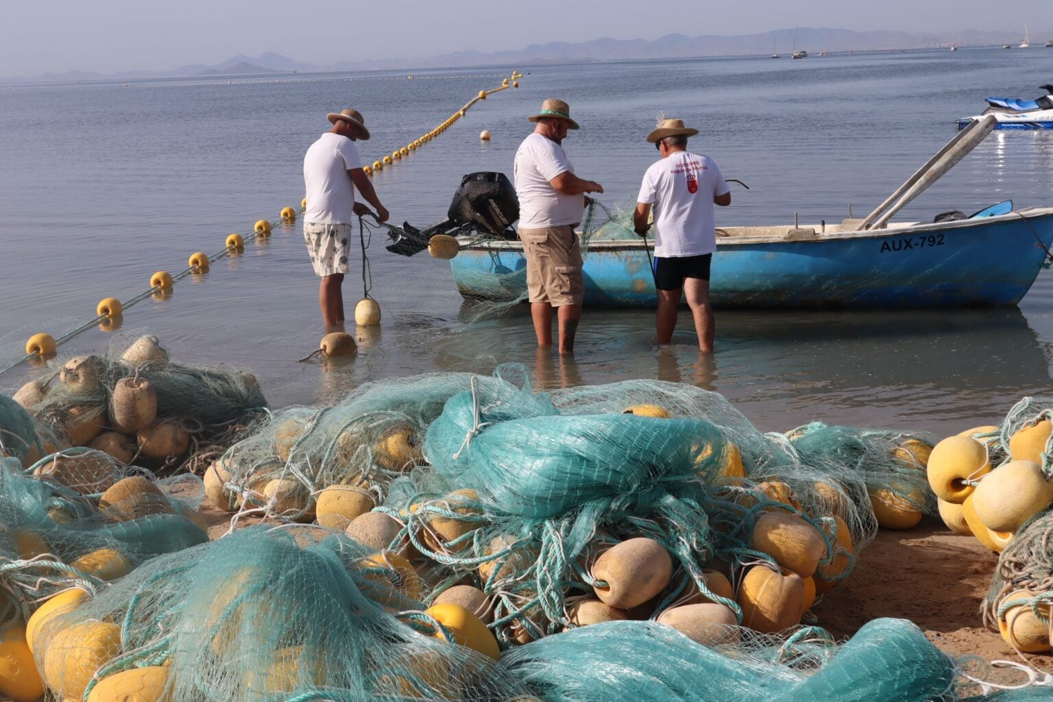 Spain's Mar Menor re-introduces jellyfish nets amid a surge in numbers ...