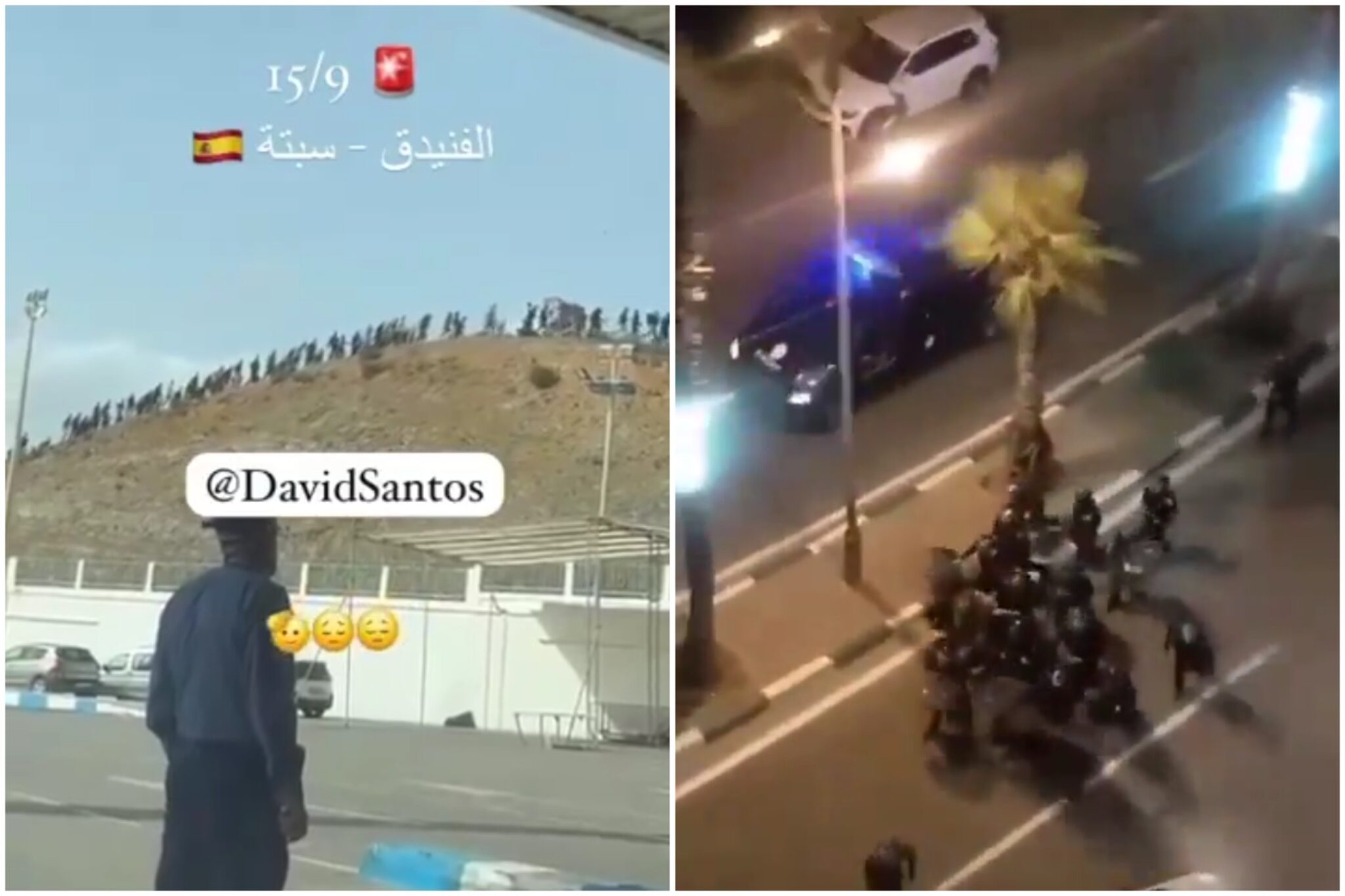 Chaos in Ceuta: Man drowns and police fire shots into the air as ...
