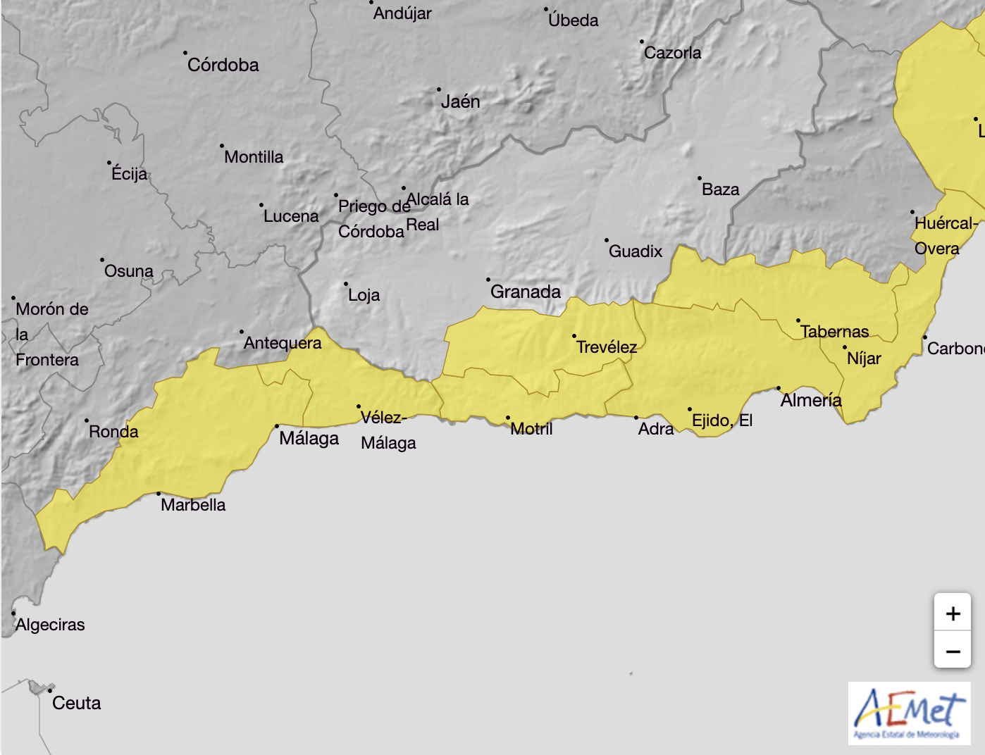 Weather warning in Spain: Heavy rain, hail storms and 'water tornadoes ...
