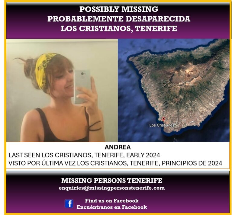 'Heartbreaking' disappearance of young woman in Spain's Tenerife who ...