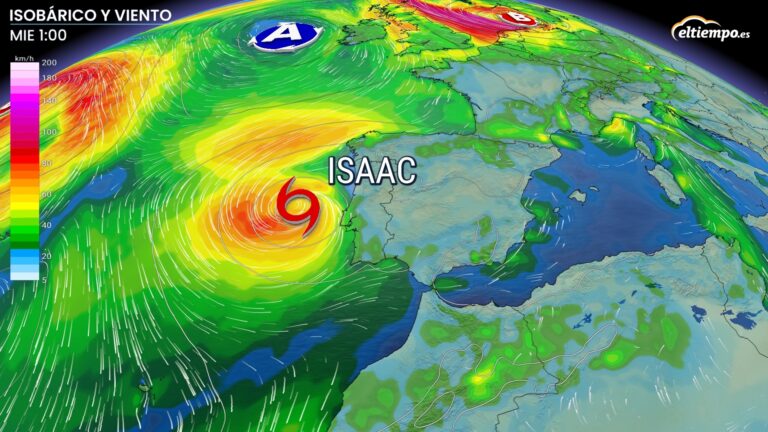 Hurricane warning for Spain: Storm Isaac currently brewing over the ...