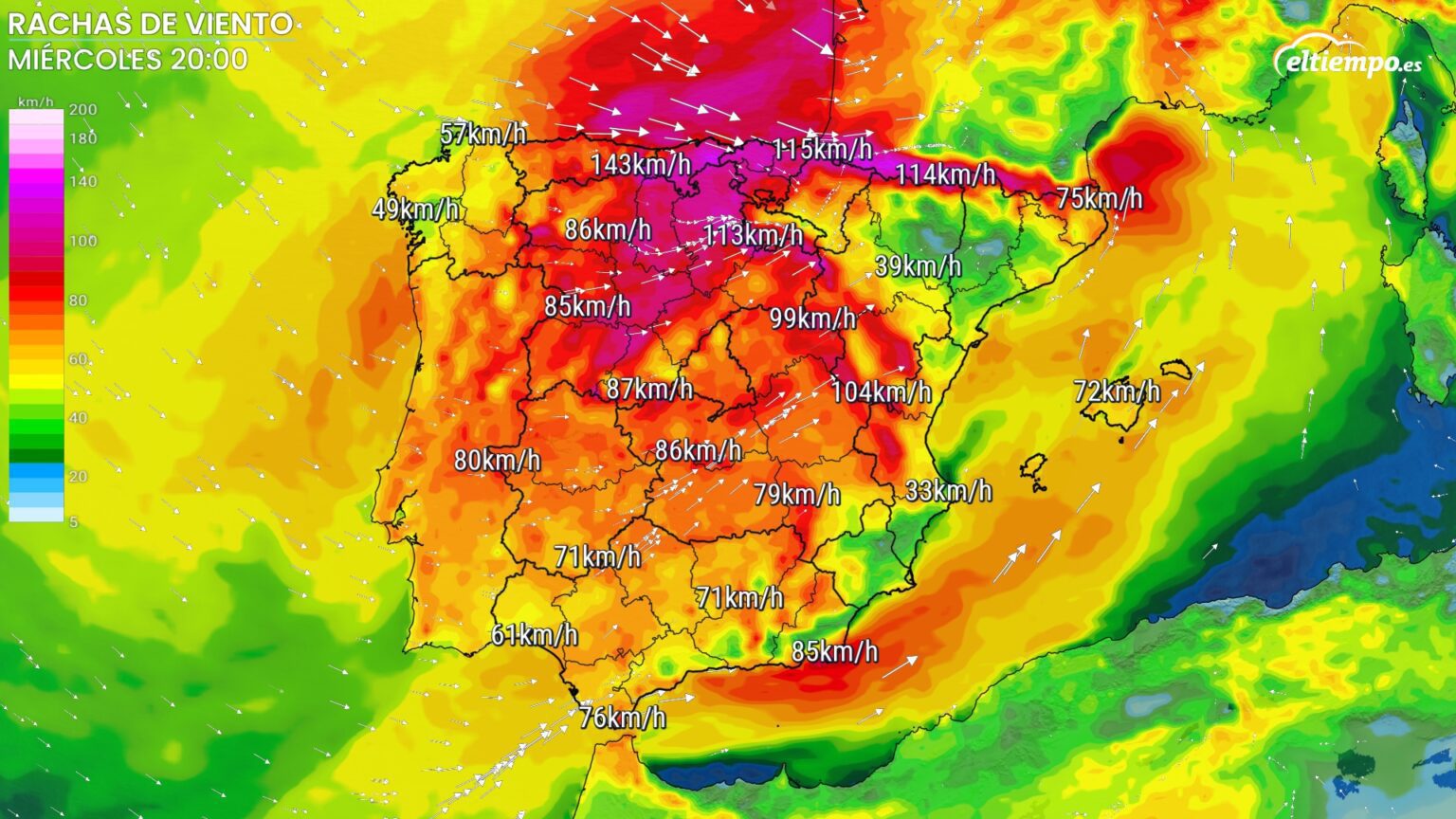 Red weather warning in Spain: Storm Kirk poses 'extreme risk to life ...