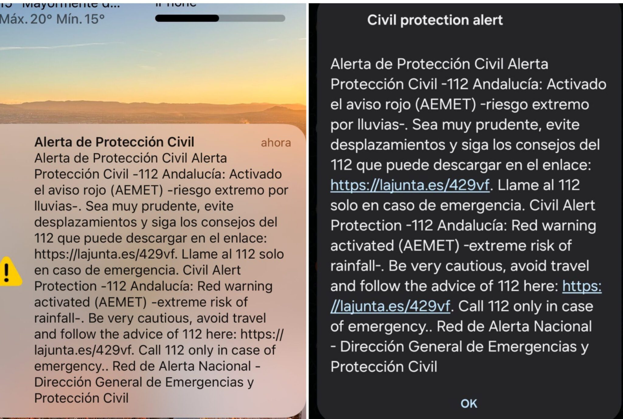Watch: Brits stunned by TORNADO in Marbella as video shows moment ...