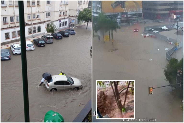 Red-alert DANA hits Marbella as hospital floods, streets become ...