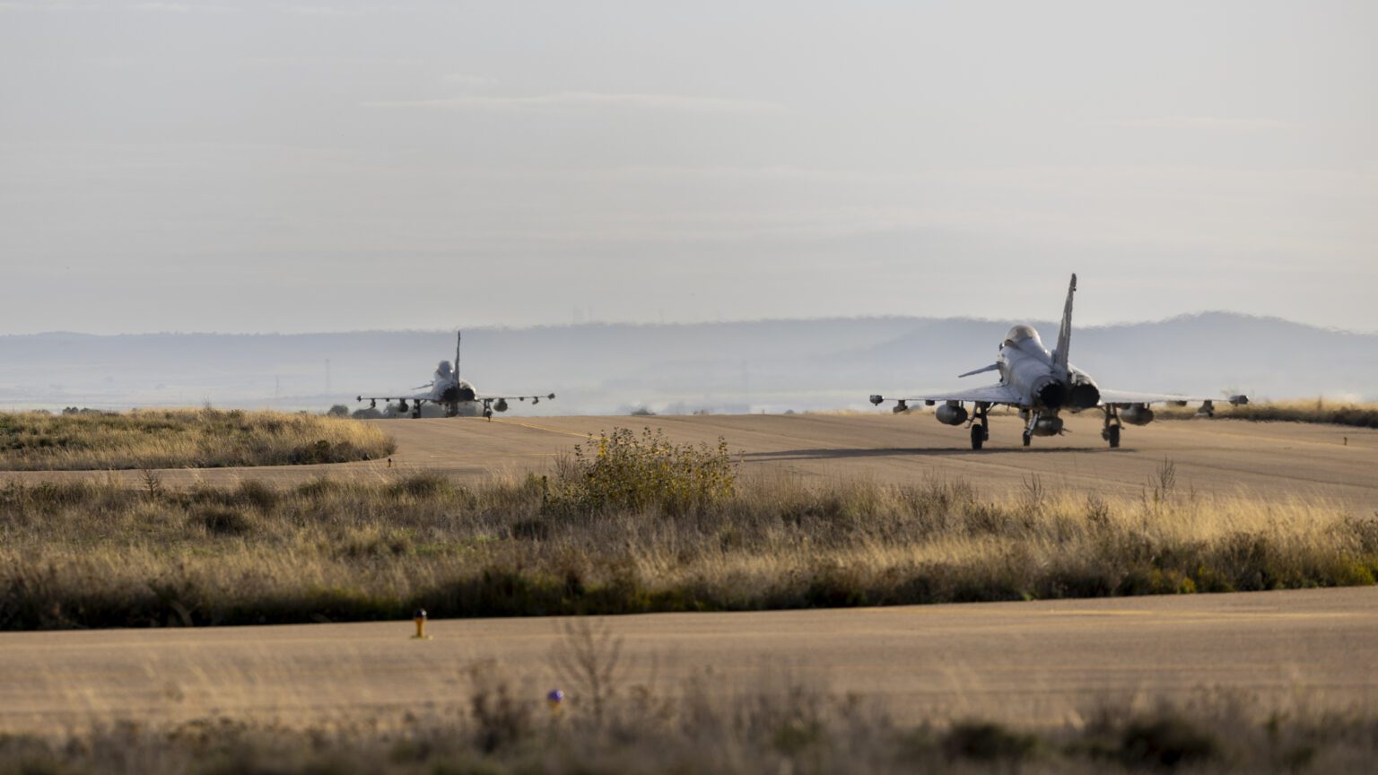 British fighter jets over Spain: Unassuming Spanish town hosts major ...