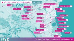 Tragic 'death map' shows where most lives were lost during 'historic ...