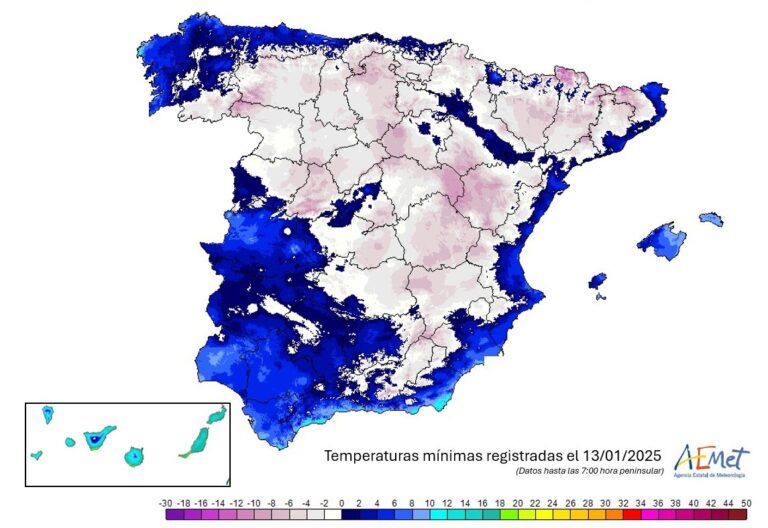 Temperatures drop in Malaga this week as winter cold arrives - Olive ...