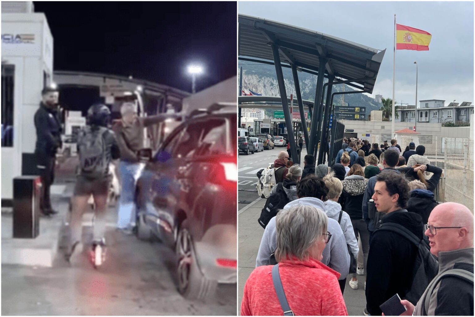 Tension at the Gibraltar border: Defiant Spanish cops provoke the Brits ...