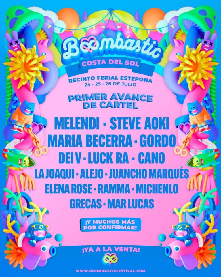 Boombastic music festival coming to Estepona this summer has already ...