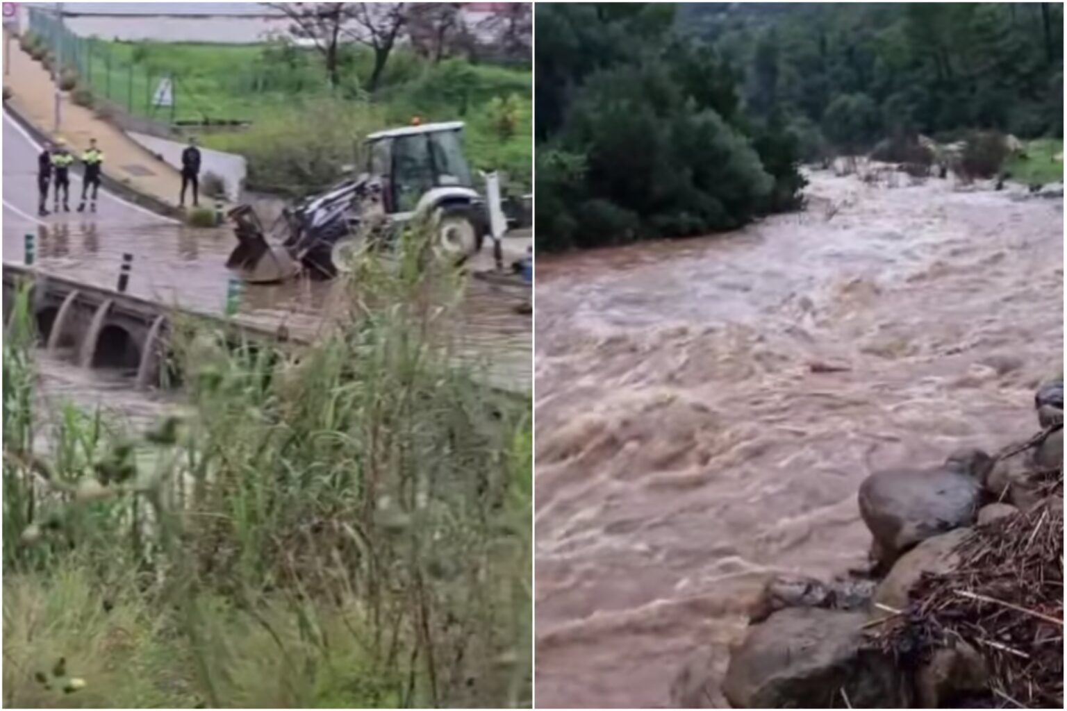 Watch: River roars in Benahavis and Marbella bridge is almost submerged ...
