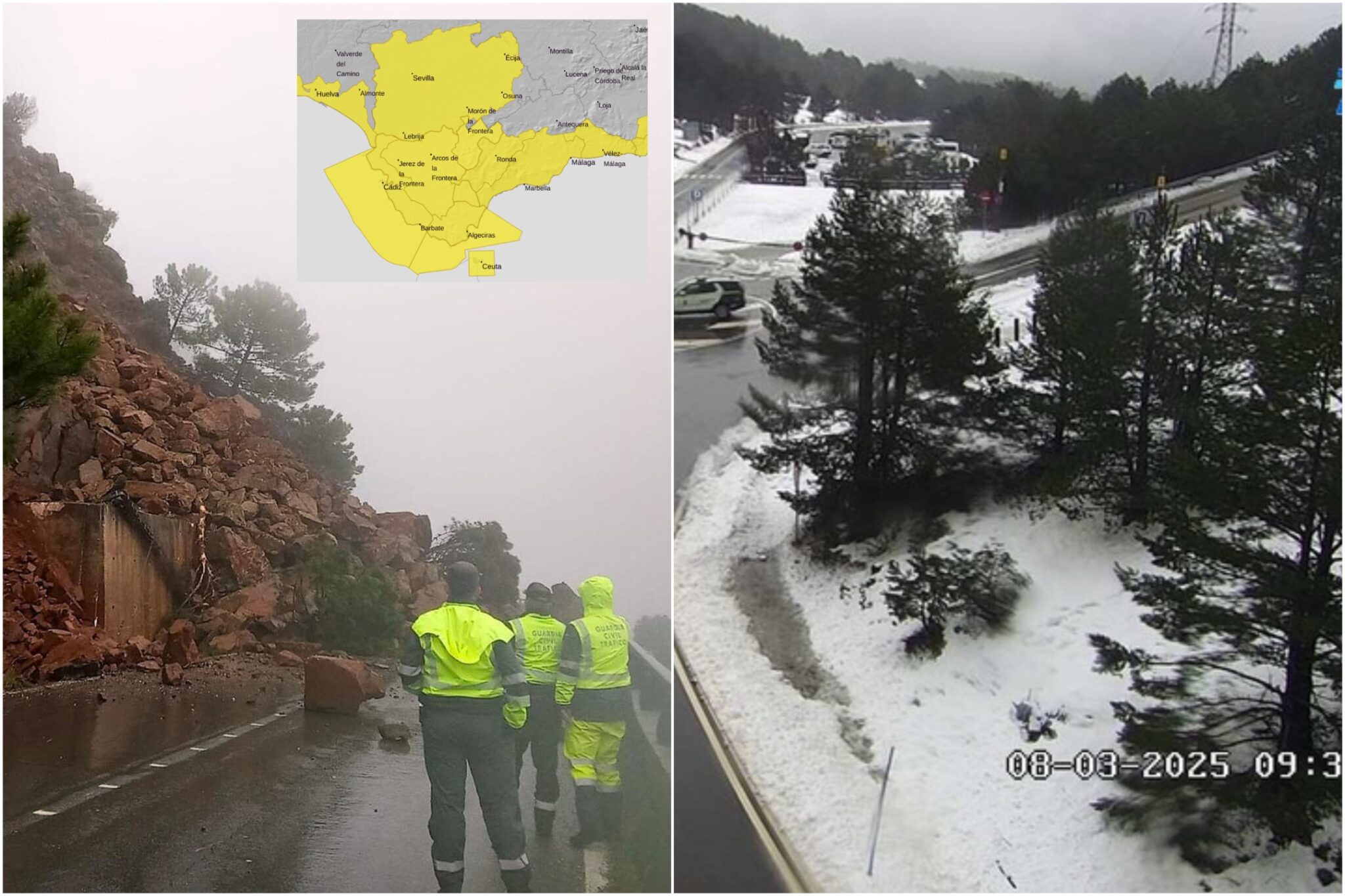 Storm Jana latest in Spain: Man missing in Murcia, snow in Madrid and ...