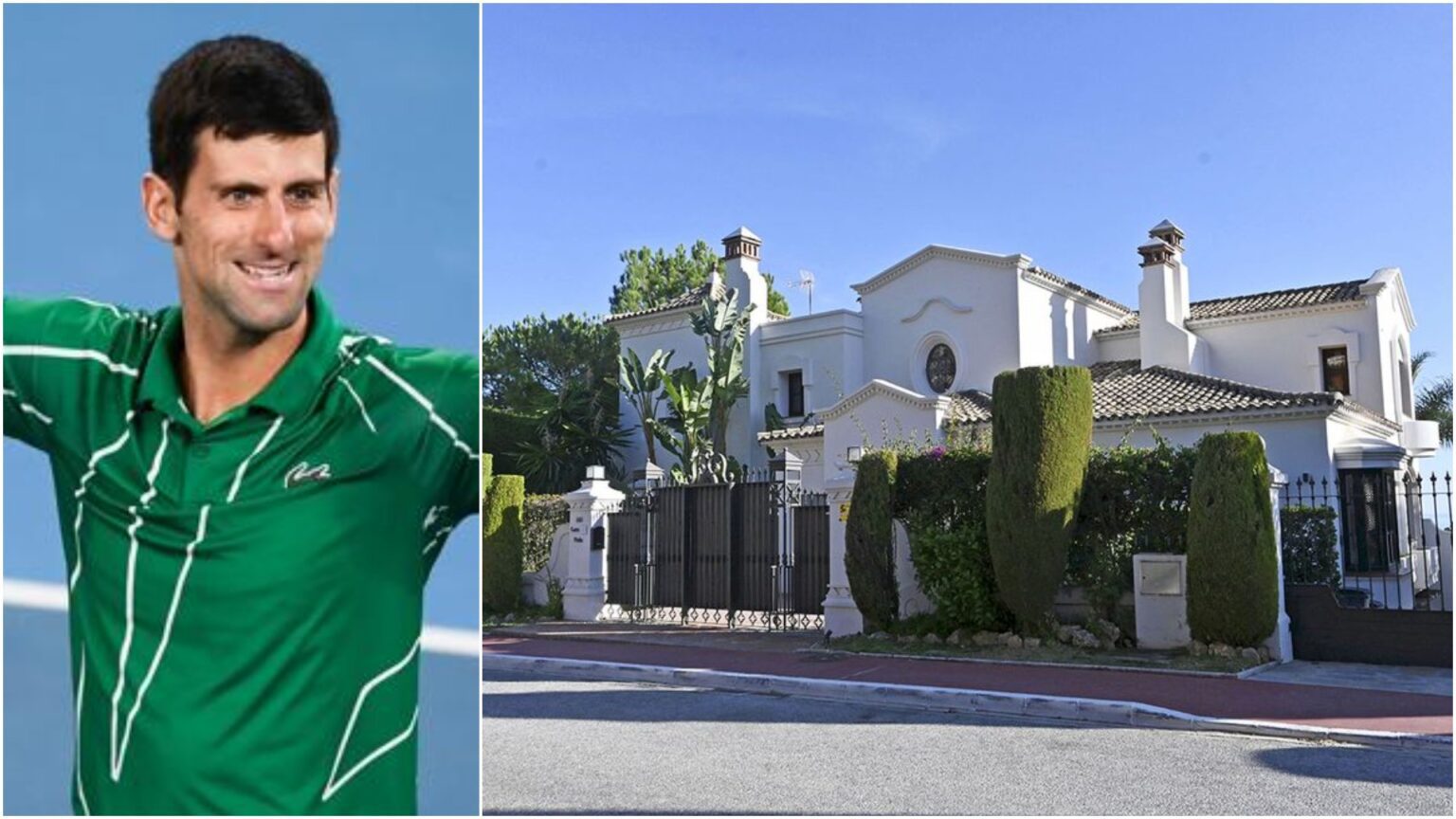 Novak Djokovic villa - Olive Press News Spain