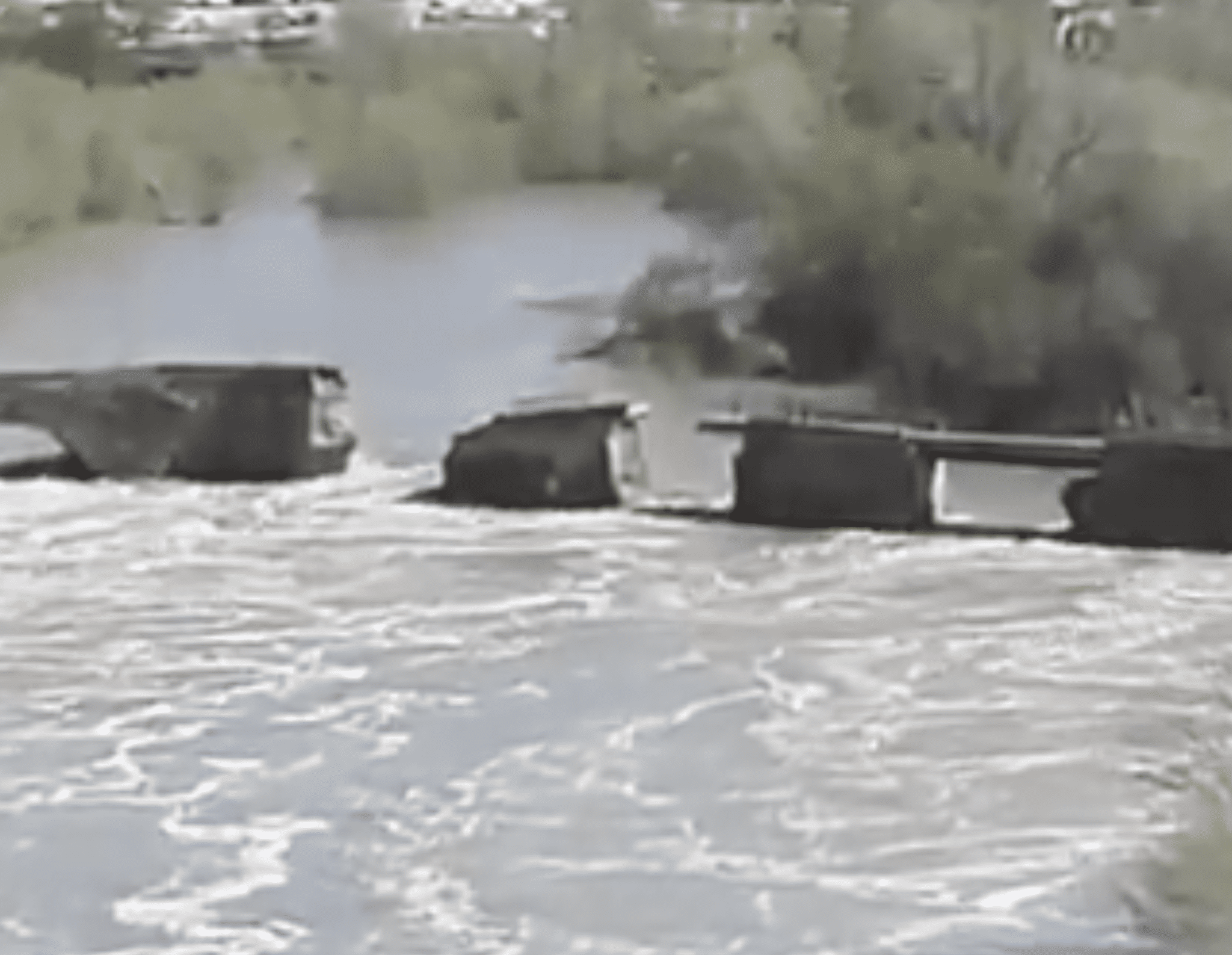 Watch: Roman bridge is destroyed by surging river in Spain as Storm ...