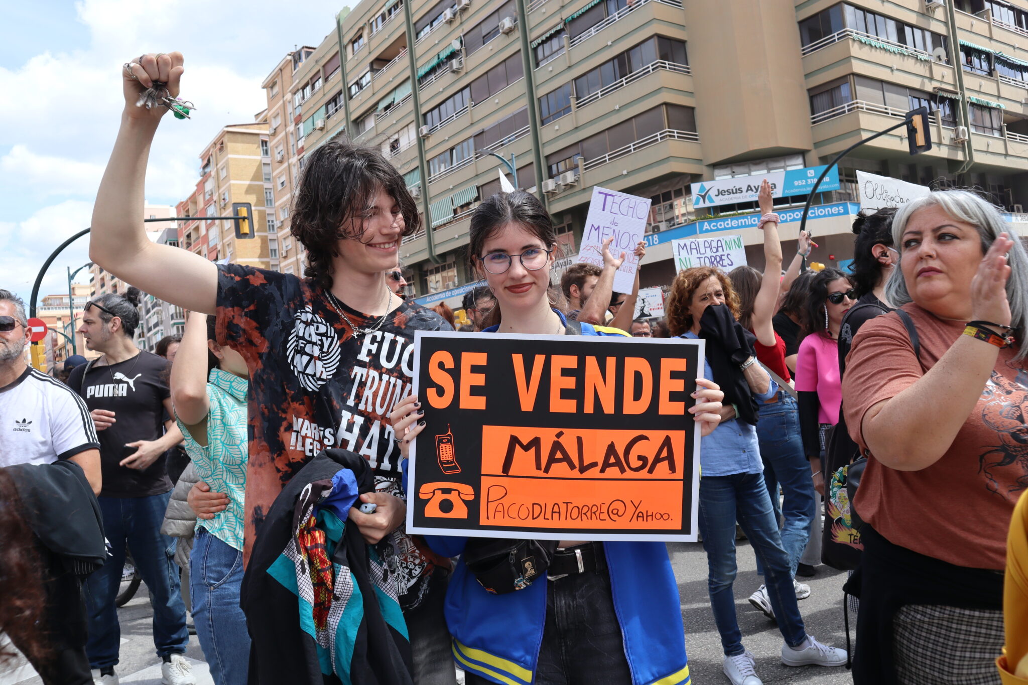 Hundred of thousands of people across Spain rally for their basic right ...