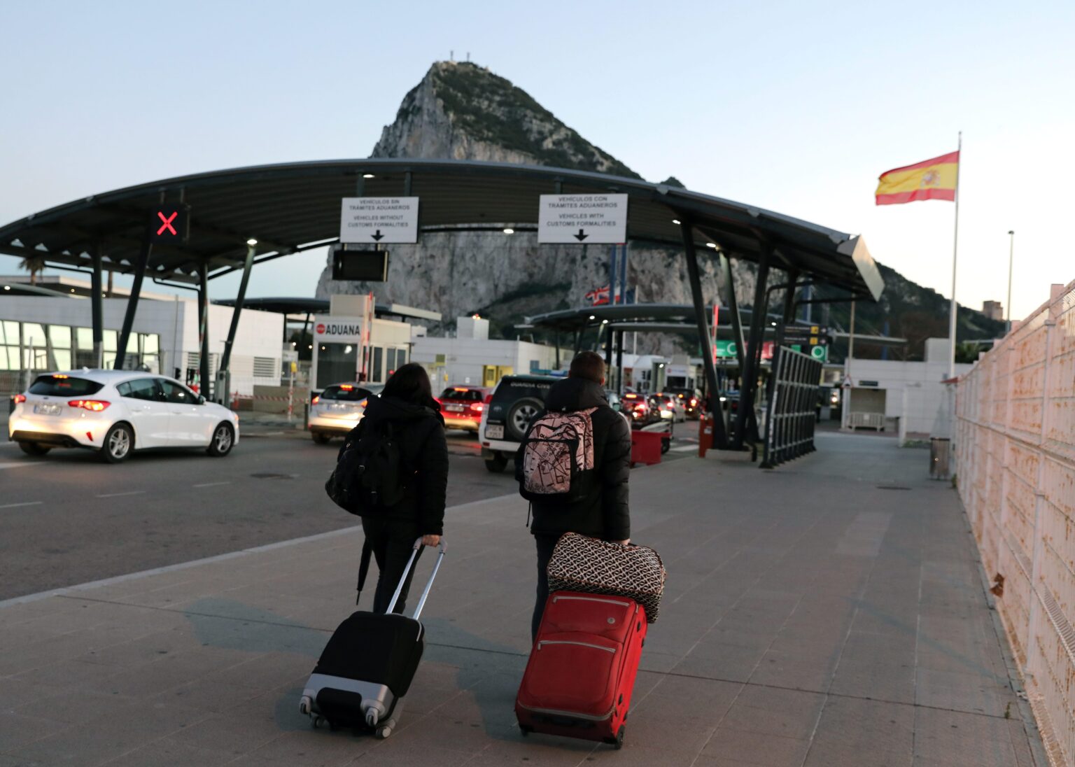 Gibraltar's Fabian Picardo and Daniel Feetham trade jibes in front of ...