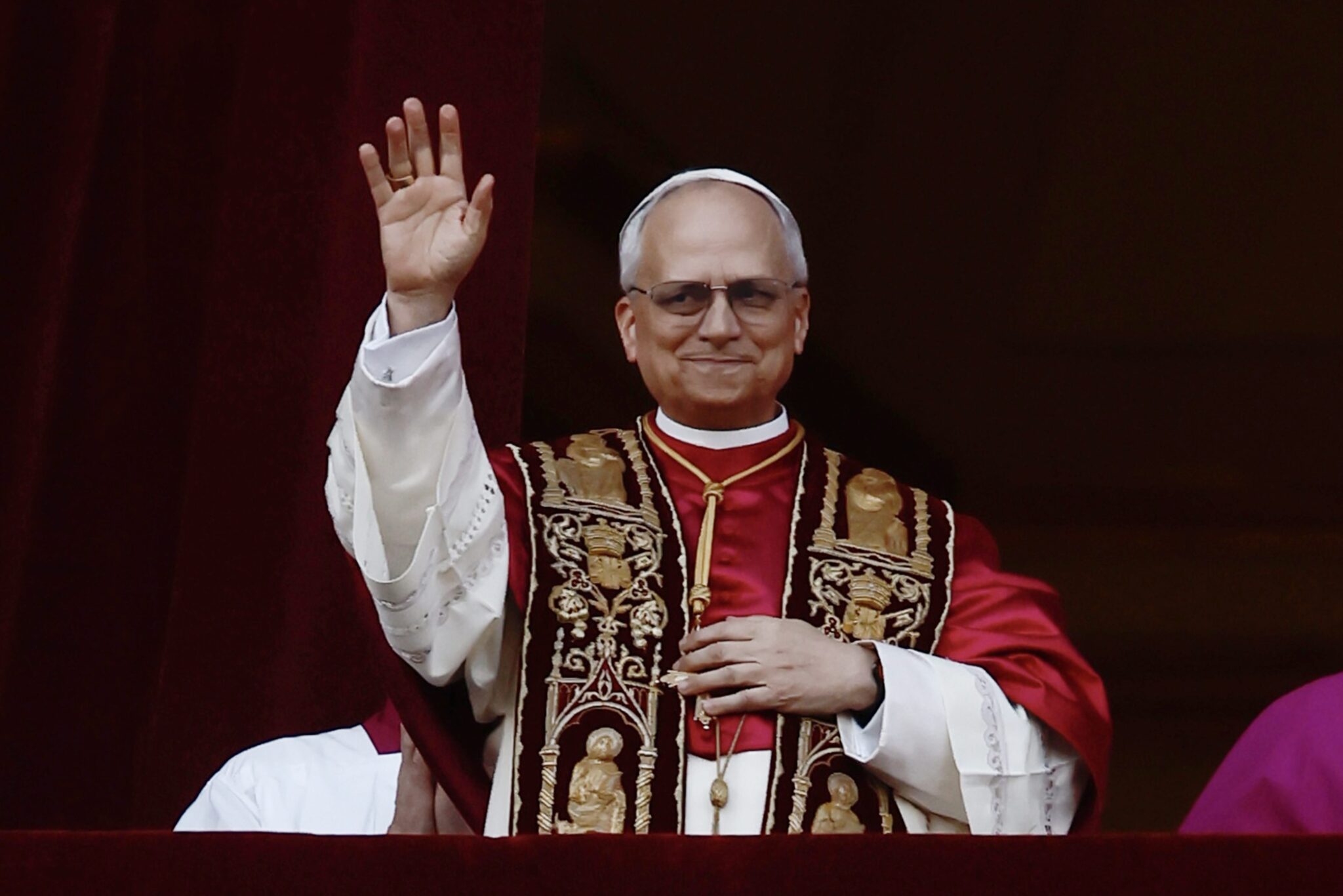 American Pope Leo presides over his first mass as pontiff in Vatican ...