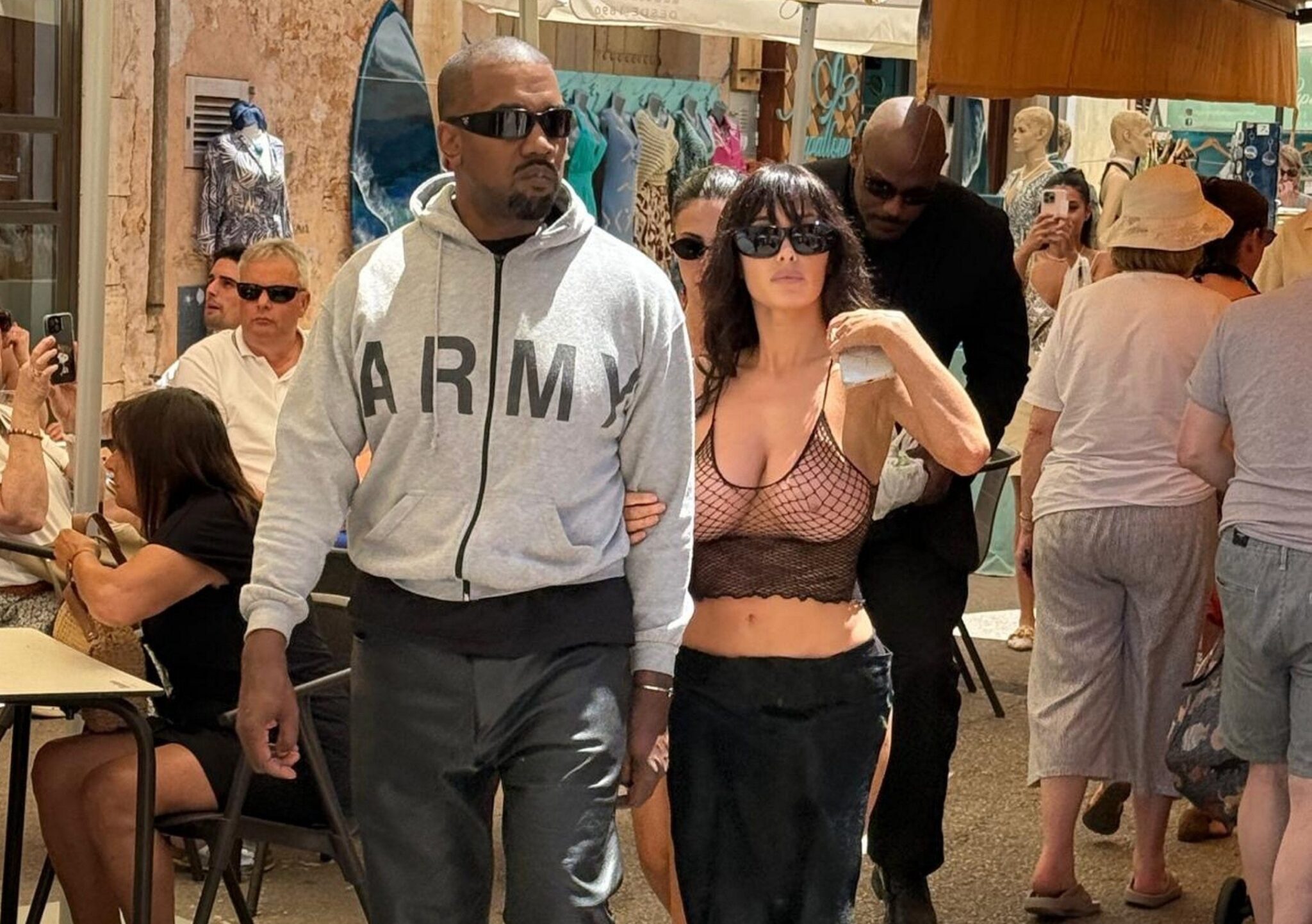 Kanye West and wife Bianca Censori dining in Indian restaurant in Spain's Mallorca sparks ...
