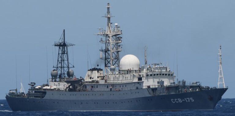 Spanish navy monitors flotilla of Russian ships passing through the ...