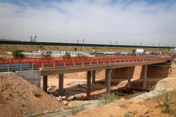 Key Valencia road- with two new bridges- reopens seven months after ...