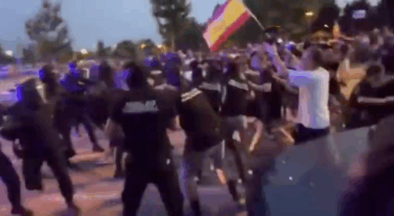 WATCH: Riots break out at asylum centre in Spain after 21-year-old ...