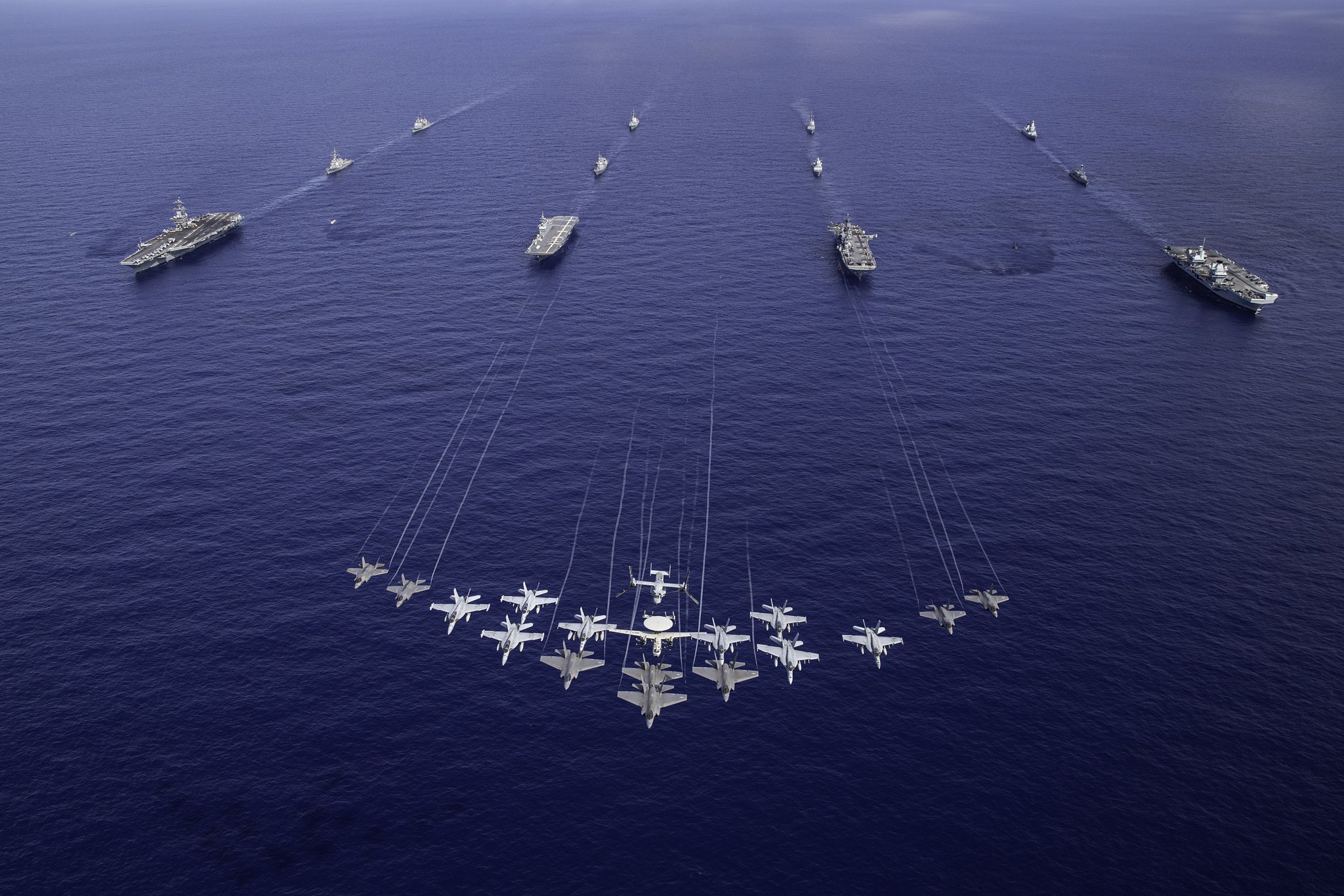 Royal Navy thanks crew of Spanish frigate for role in British carrier ...