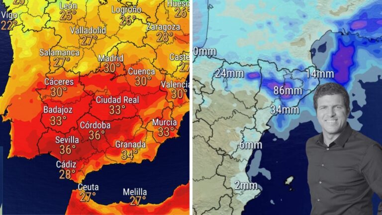 Heat alert in Andalucia as Catalonia braces for storms