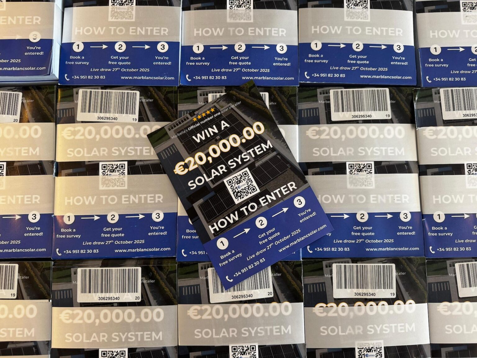 Marblanc Solar Giveaway: Win €20,000 Solar System in Oct 2025