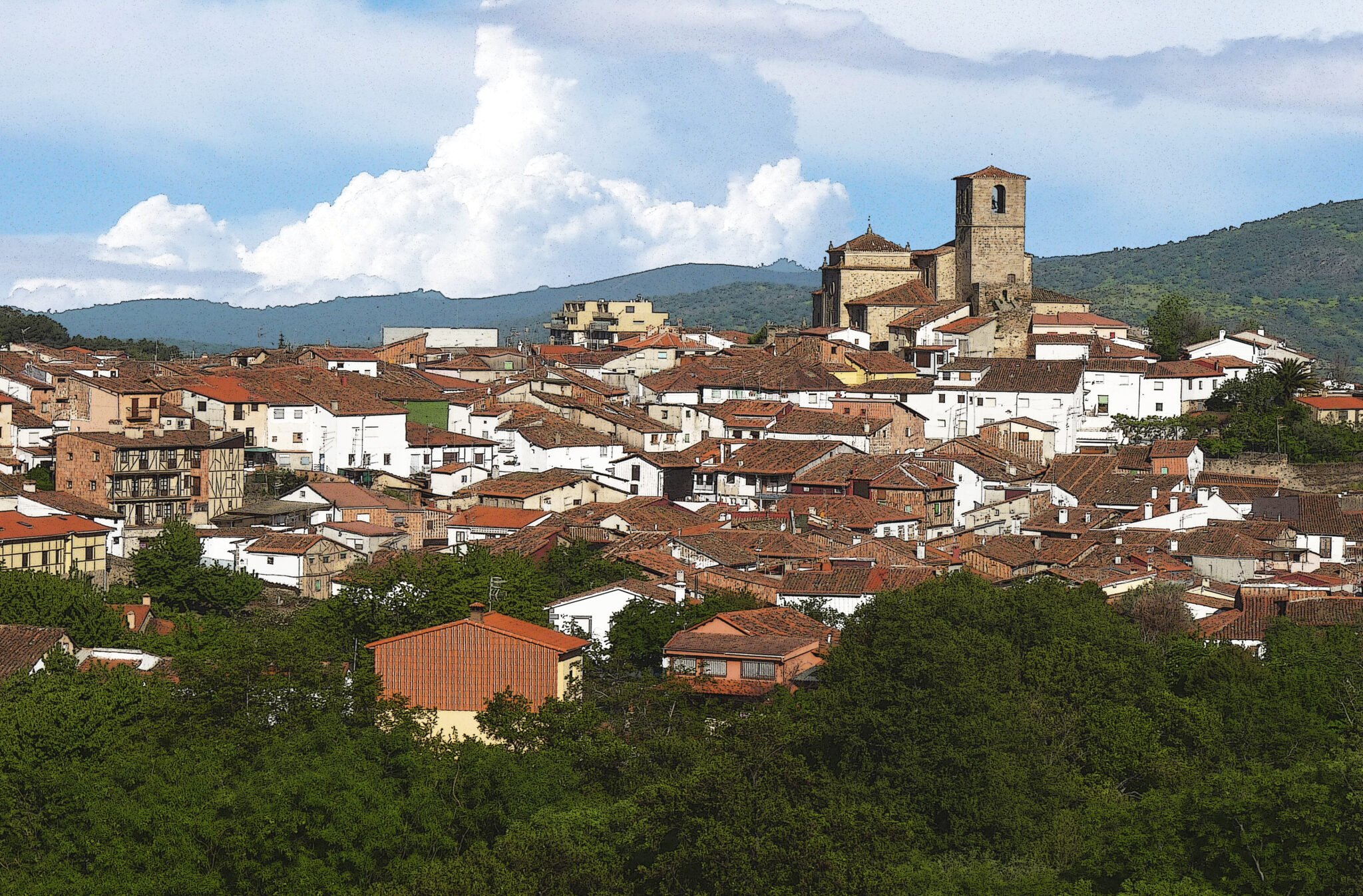 A Spanish medieval town that boasts a Jewish quarter