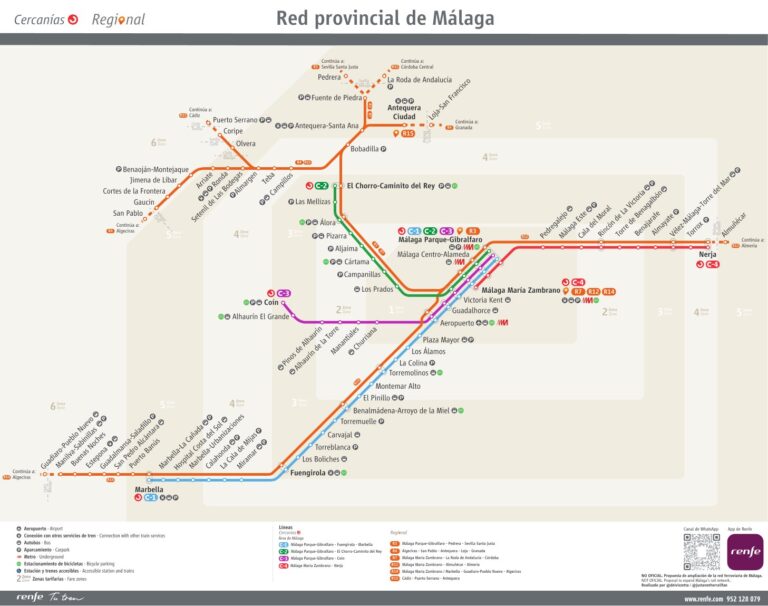 New map showcases Malaga province 'dream' train network