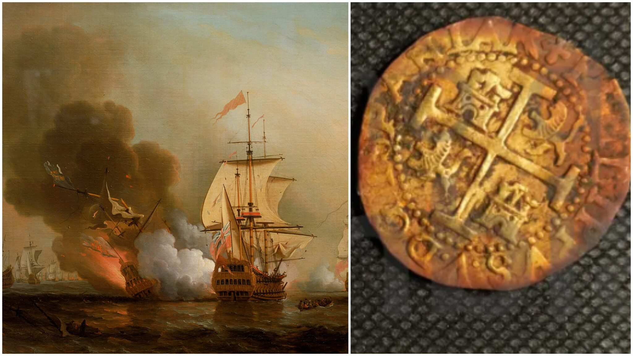Gold coins among first treasures recovered from €15 billion Spanish ...