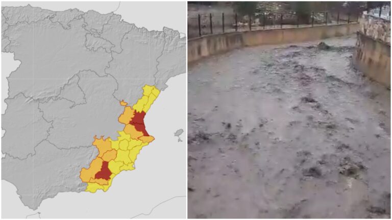 WATCH: Storm Emilia brings torrential storms to Spain as RED alert ...