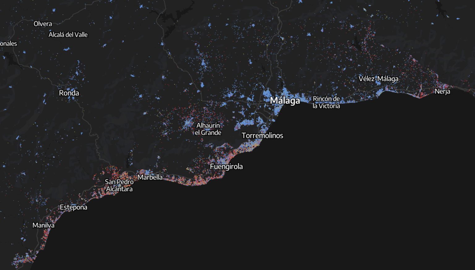 VISUALISED: The startling clusters of European expats that form ...
