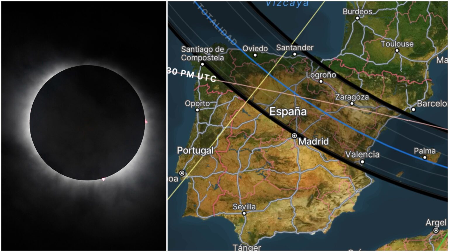 Spain set for historic solar eclipse: will your home be in its path?