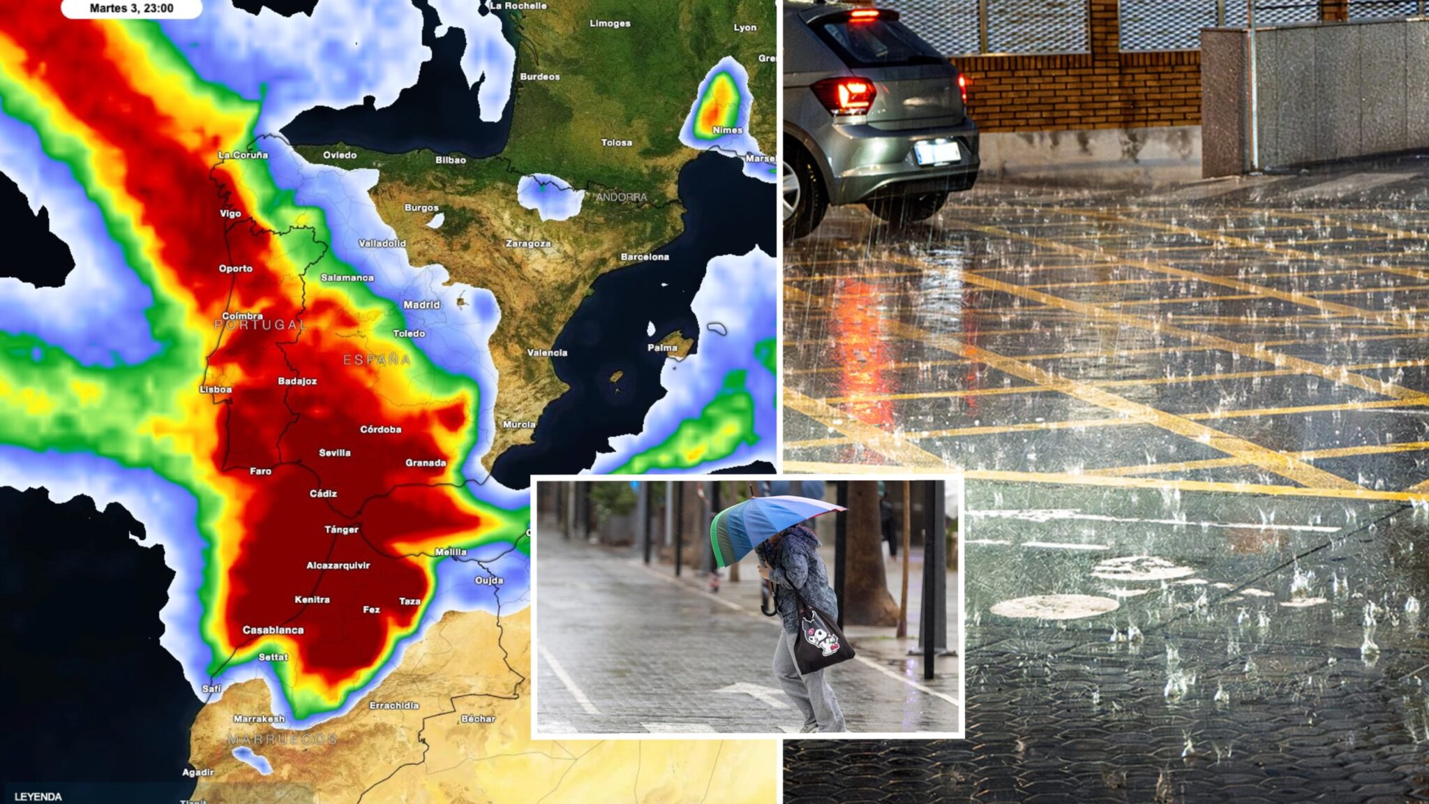 Red alert in Andalucia for ‘off the charts’ Storm Leonardo