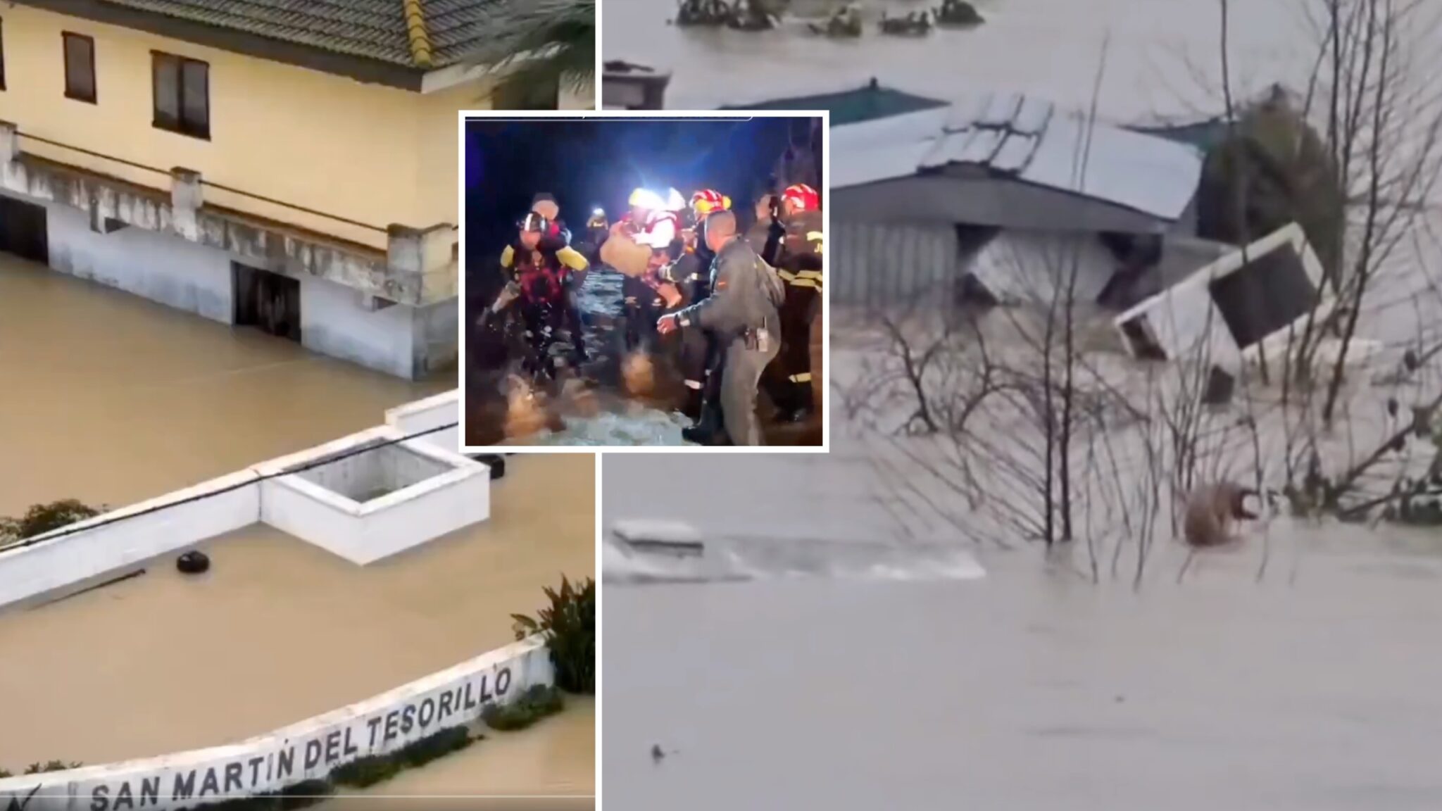 Urgent appeal to help two towns cut off near the Costa del Sol