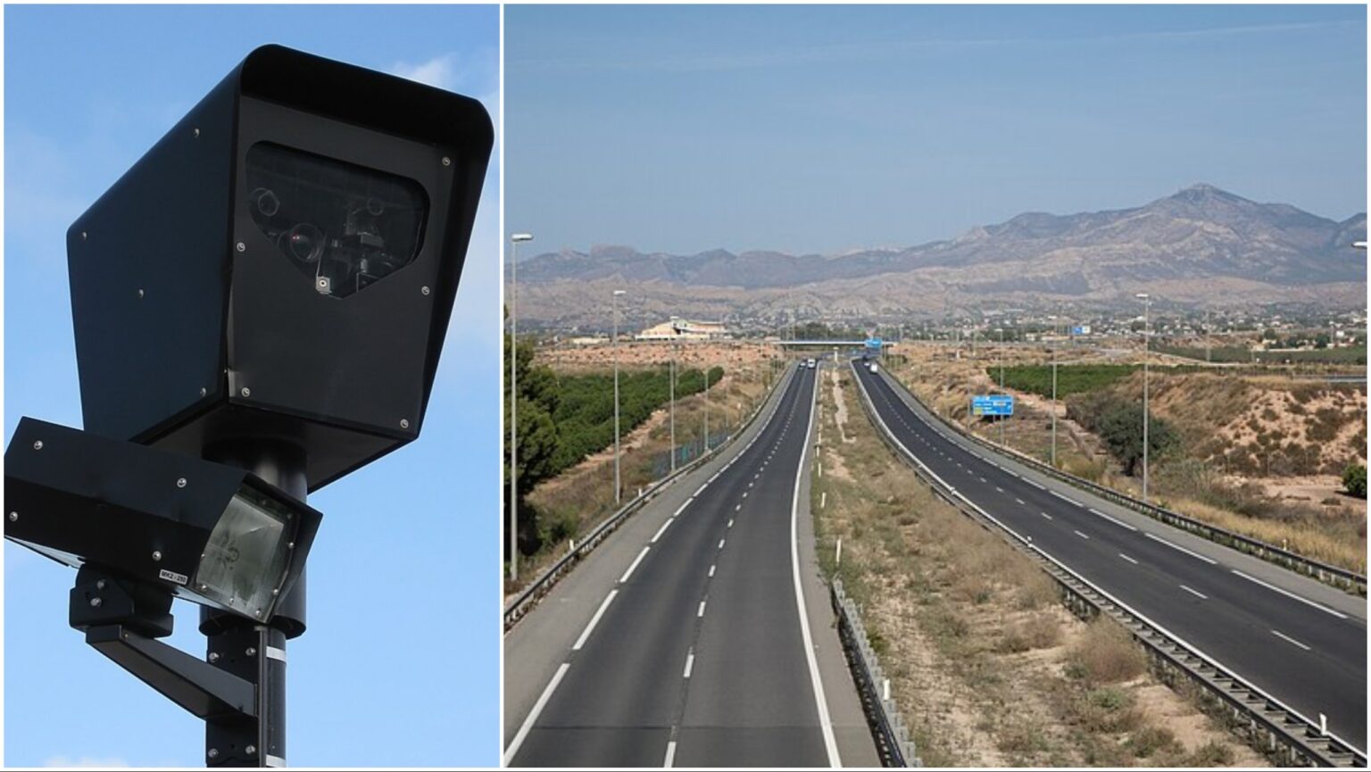 Spain’s new speed cameras: two in Malaga, three in Alicante