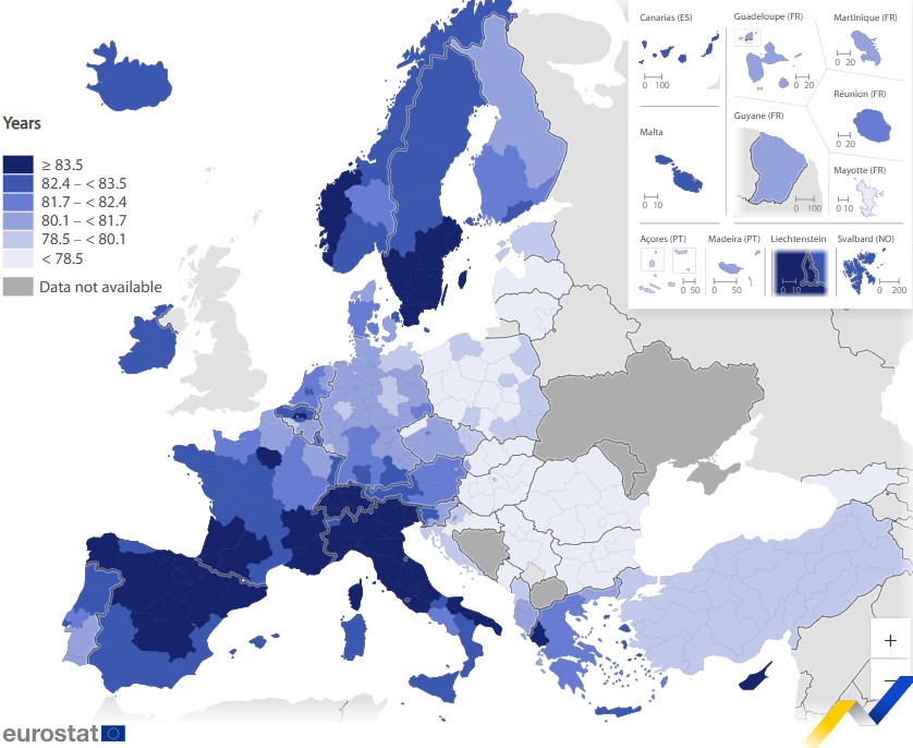 Madrid boasts highest life expectancy in Europe, study finds