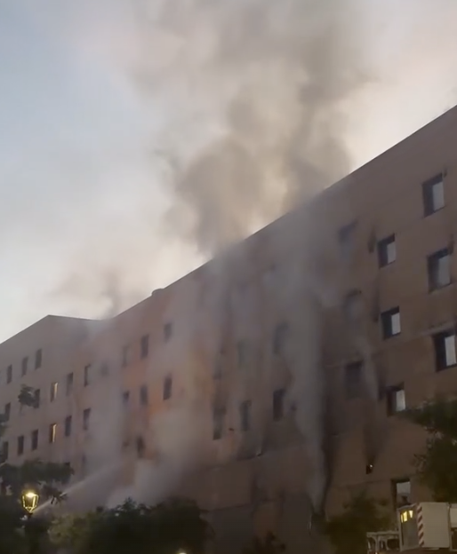 Fire guts Malaga Ibis hotel – building may collapse