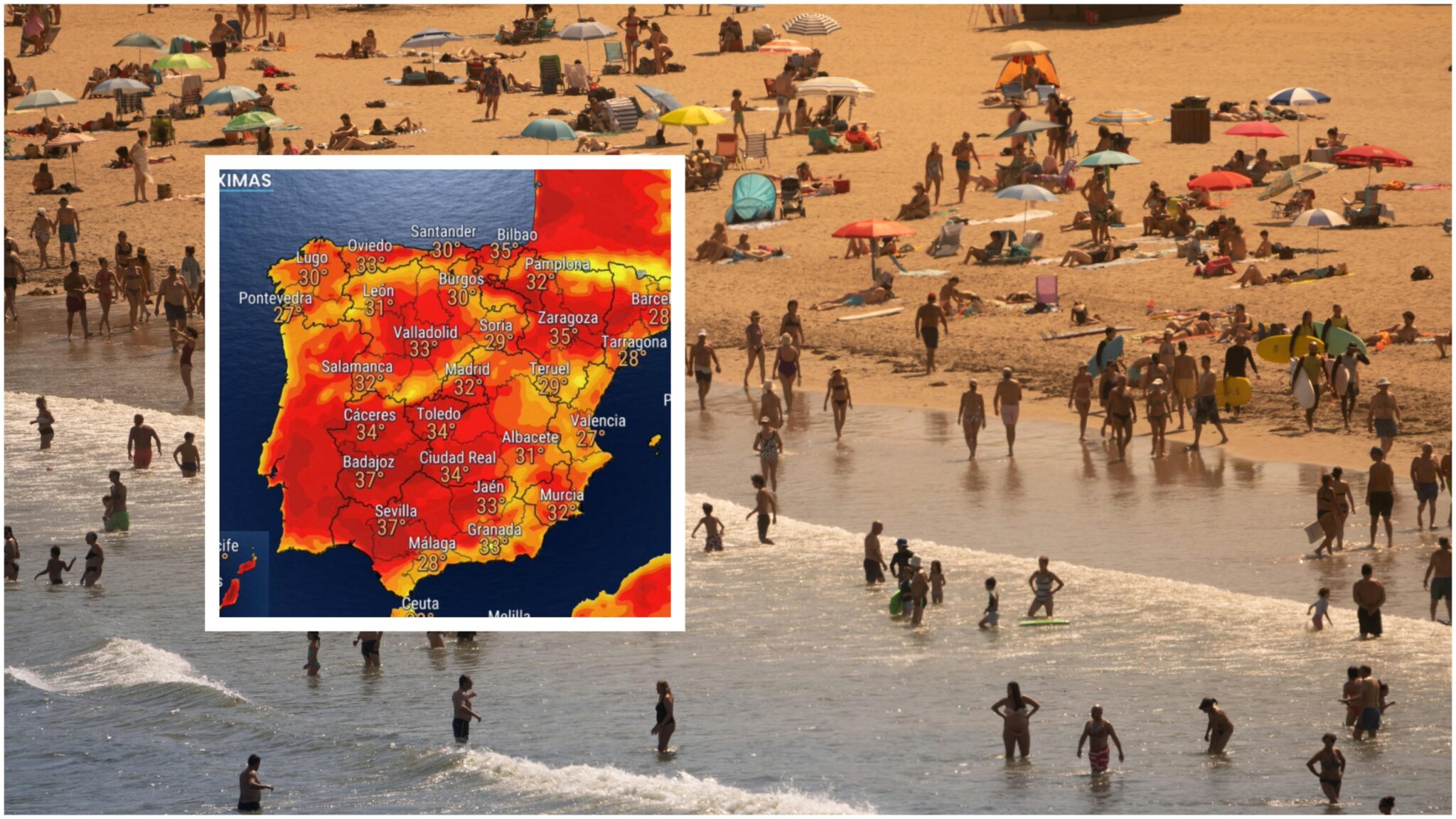 Spain weather: These cities to boil in near 40C in May