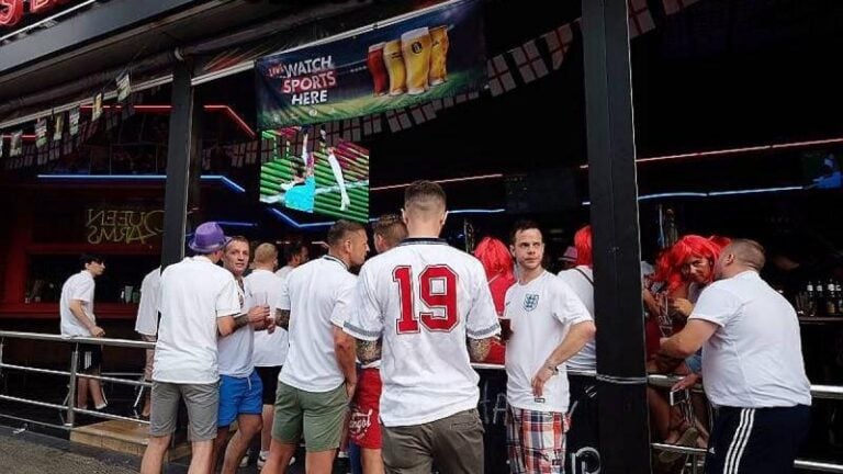Benidorm bars gear up for boozy England World Cup night
