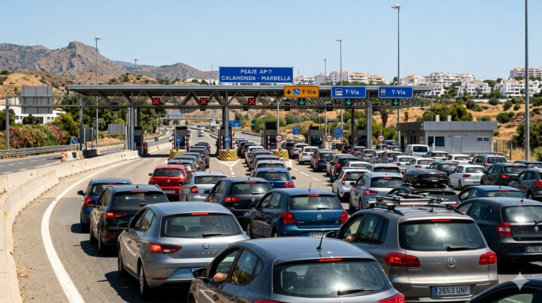 Hated summer rates begin for Costa del Sol AP-7 toll road