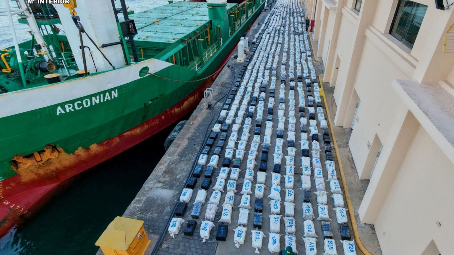 Spain's record 30 tonne cocaine seizure took 51 hours to incinerate