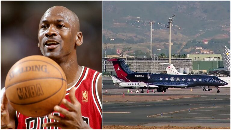 Michael Jordan's private jet lands in Malaga for Sotogrande golf